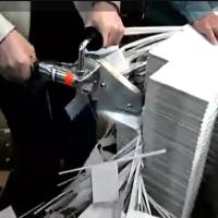 China 450x180x200mm Chain Claw Material Pneumatic Waste Stripper for Super March Promotion for sale