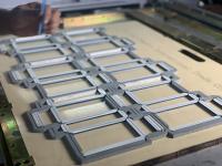 China Beijing Graphic creasing channel synthetic matrix cutter Punching time 10000-30000sheets for sale
