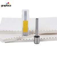 China Manual Paper Punching Machine Accessories 3.0-15.0mm Dimensions Paper Drill Bit Sets for sale