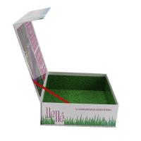 China Custom Logo Printed Luxury Drawer Black Kraft Folding Magnetic Cardboard Gift Paper Box for sale