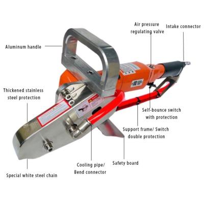 China Graphic Pneumatic Waste Stripper Machine GR-4500 for Waste Paper Carton Boxes NW 8kg for sale
