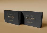 China Cardboard Package Customized Foldable Recycled Craft Paper Box with Customer's Logo for sale