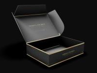 China Kraft Paper Core Custom Logo Printing Corrugated Mailer Shipping Boxes Gift Packaging for sale