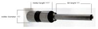 China High Alloy Tool Steel High Speed Drill Paper Bits Of Graphic Beijing Paper Drill Bit for sale