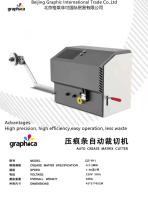China Graphic Auto Coil Creasing Matrix Cutter Die Cutting Machine with 20cm*16cm Dimensions for sale