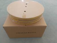 China Graphic Die Cutting Creasing Matrix Roll in White 0.5 x 1.5mm for Cardboard Box Making for sale