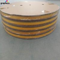 China Graphic Die Cutting Creasing Matrix Roll in White 0.5 x 1.5mm for Cardboard Box Making for sale