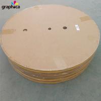 China Graphic Die Cutting Creasing Matrix Roll in White 0.5 x 1.5mm for Cardboard Box Making for sale