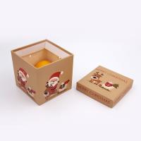 China Other Food Christmas Eve Apple Packaging Paper Box with Customer's Logo for sale
