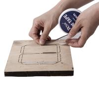 China Graphic 2024 Die Cutting Steel Shim Tape for Patching and Balancing Pressure on Board for sale