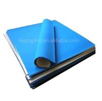 China Graphic Beijing 2021 Blue Offset Printing Rubber Blanket 1.95mm Thickness for Printing for sale