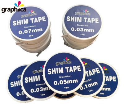 China Stainless Steel Self-Adhesive Shim Tape for Cutting Dies and Other Printing Materials for sale