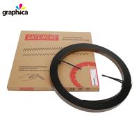 China Steel Rotary Curved Die Making Creasing Cutting Rule for Plywood Die CN Steel Types for sale