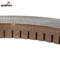 China Steel Rotary Curved Die Making Creasing Cutting Rule for Plywood Die CN Steel Types for sale