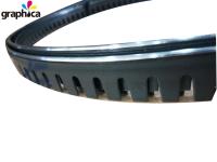 China 4pt Rotary Cutting Rule Steel Die Cutting 1.42*25.4*30 meter/coil for Rotary Die Maker for sale