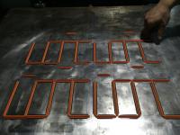 China Graphic2022 Beijing GRB0.5 * 1.5mmP Pressboard Creasing Matrix The Key to Box Cutting for sale