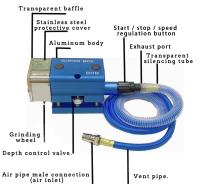 China Air Pump Type Graphic 2022 Die Cutting Pneumatic Nick Grinder for Semi-Automatic Tools for sale
