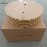 China 0.4mm Channel Height 1.5mm Channel Width Die Cutting Channel Plastic Creasing Matrix in Coil for sale