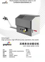 China Cutting Creasing Matrix Machine for Graphic Matrix Cutting and Creasing for sale