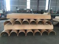 China Rotary Die Board Cutting Curved Plywood with Full Poplar Material and UV Varnish for sale