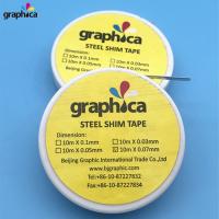 China Upgrade Your Steel Production with 6.0mm Steel Shim Tape Graphic for sale