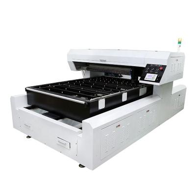 China 380v Graphic Beijing GIT1218-400W Flat Laser Die Cutting Machine with ≤0.02mm Re-Positioning Precision for sale