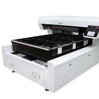 China 380v Graphic Beijing GIT1218-400W Flat Laser Die Cutting Machine with ≤0.02mm Re-Positioning Precision for sale