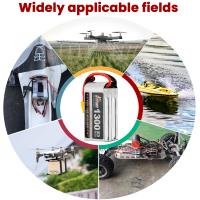 China 14.8v 1300mAh Lipo Batteries High Capacity 100C Lipo Batteries for sale