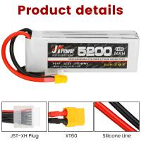 China 5200mAh 6S 22.2V 100C Discharge Rate FPV Drone Lipo Battery for Racing Drones for sale