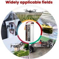 China 22.2V 12000mAh 6S Lipo Battery 25C FPV Racing Battery High Capacity for sale