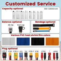 China High Capacity FPV Drone Battery 16000mAh 6S Lipo Battery 22.2V For Racing Drones for sale