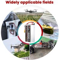 China High Capacity FPV Drone Battery 16000mAh 6S Lipo Battery 22.2V For Racing Drones for sale