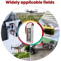 China 5200mAh 6S 22.2V 50C Discharge Rate FPV Drone LiPo Battery for Racing Drones for sale