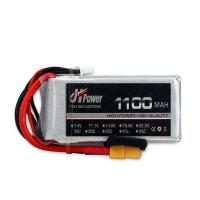 China FPV Drone Battery 4S 14.8V 1100mAh 25C Discharge Rate Lipo Battery for Racing Drones for sale