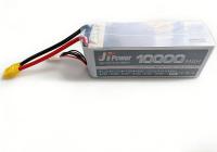China 10000mAh 6S 22.2V 90C Discharge Rate FPV Drone LiPo Battery for Racing Drones for sale