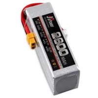 China 2600mAh 6S 22.2V 25C Discharge Rate FPV Drone LiPo Battery for Racing Drones for sale