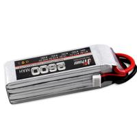 China 2600mAh 6S 22.2V 25C Discharge Rate FPV Drone LiPo Battery for Racing Drones for sale