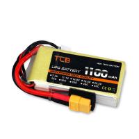 China FPV Drone Battery 6S 22.2V 1100mAh 25C Discharge Rate Lipo Battery for Racing Drones for sale