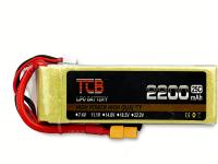 China 2200mAh 6S 22.2V 25C Discharge Rate FPV Drone LiPo Battery for Racing Drones for sale
