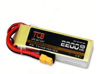 China 2200mAh 6S 22.2V 25C Discharge Rate FPV Drone LiPo Battery for Racing Drones for sale