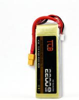 China 2200mAh 6S 22.2V 25C Discharge Rate FPV Drone LiPo Battery for Racing Drones for sale