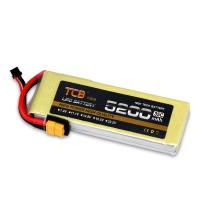 China 5200mAh 3S 11.1V 35C Discharge Rate FPV Drone LiPo Battery for Racing Drones for sale