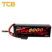 China 8000mAh 11.1V 65C Discharge Rate FPV Drone LiPo Battery for Racing Drones for sale