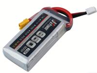 China FPV Drone Battery 2S 7.4V 650mAh 75C Discharge Rate Lipo Battery for Racing Drones for sale