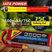 China 3500mAh 6S 22.2V 75C Discharge Rate FPV Drone LiPo Battery for UAV Applications for sale
