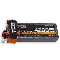 China Premium 2S 7.4V 4200mAh 35C Li-ion Battery Pack for RC Rock Crawlers & Boat Models for sale