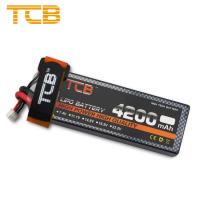 China Premium 2S 7.4V 4200mAh 35C Li-ion Battery Pack for RC Rock Crawlers & Boat Models for sale