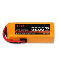 China Juhai 5200mAh 4S 14.8V 45C Discharge Rate FPV Drone Lithium Polymer Battery for Racing UAV for sale