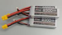 China High-Performance 11.1V 3S LiPo FPV Drone Battery with 2300mAh Capacity and 80C Discharge Rate for sale