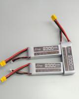 China High-Performance 11.1V 3S LiPo FPV Drone Battery with 2300mAh Capacity and 80C Discharge Rate for sale